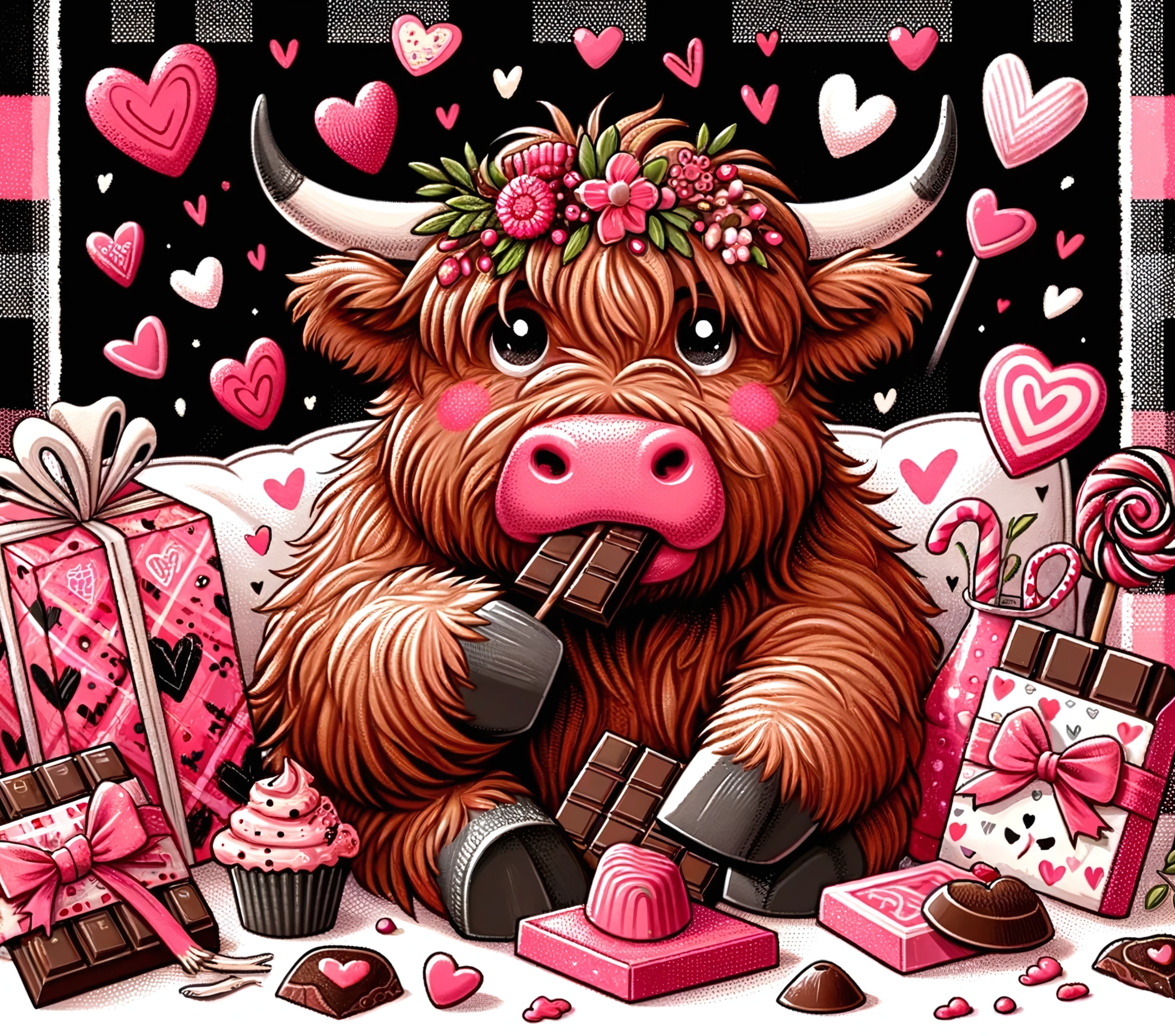 Chocolate Cow – Twisted Crafters LLC