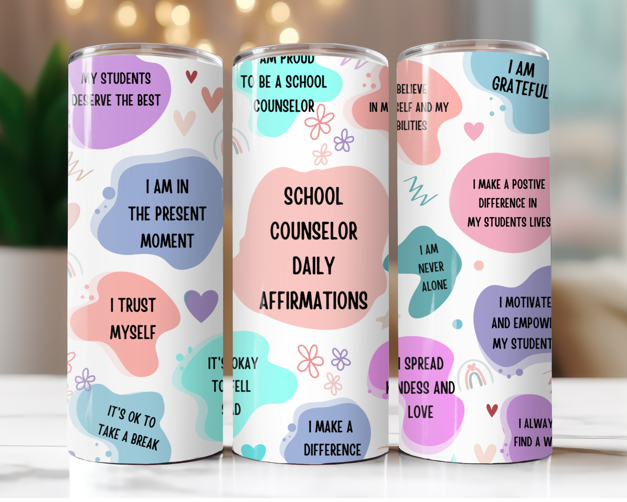 School Counselor Daily Affirmations – Twisted Crafters LLC