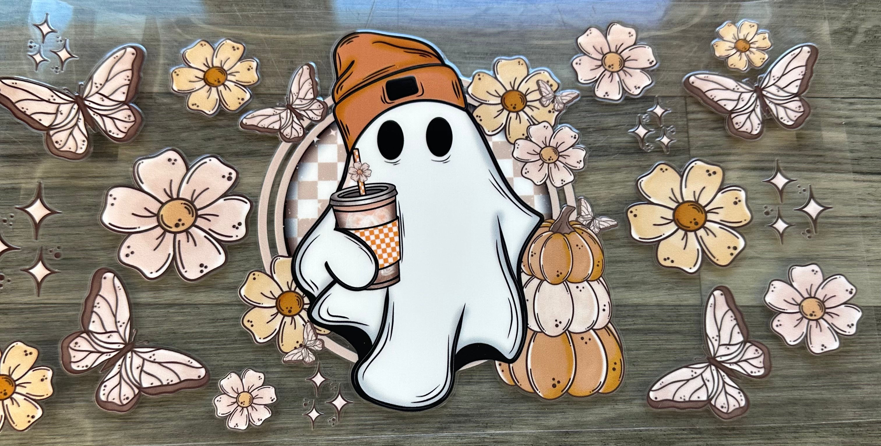 Fall Ghost – Twisted Crafters LLC