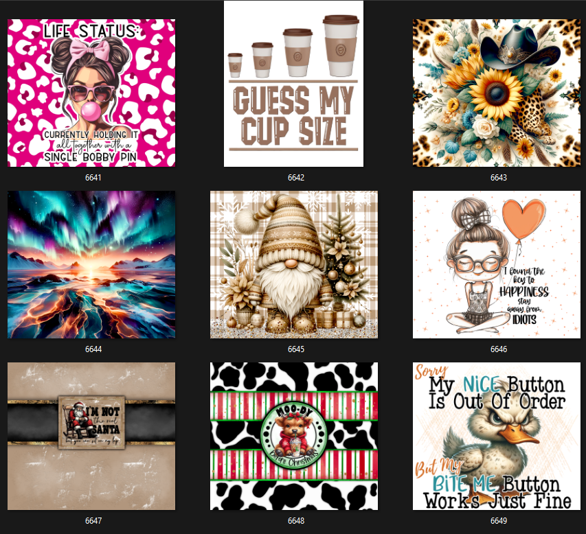 SEEN ON LIVE Sublimation Tumbler – Twisted Crafters LLC