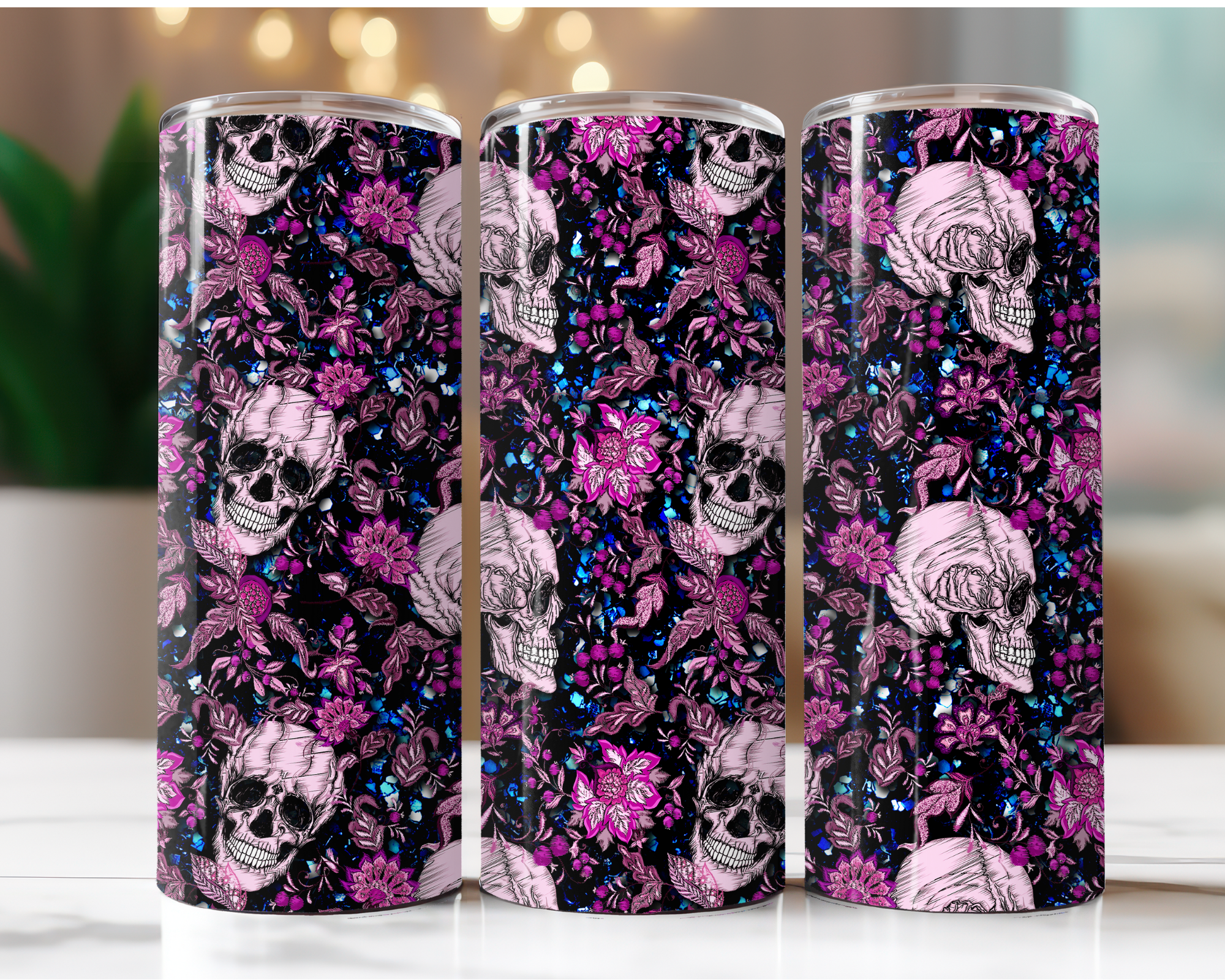 Purple Skull – Twisted Crafters LLC