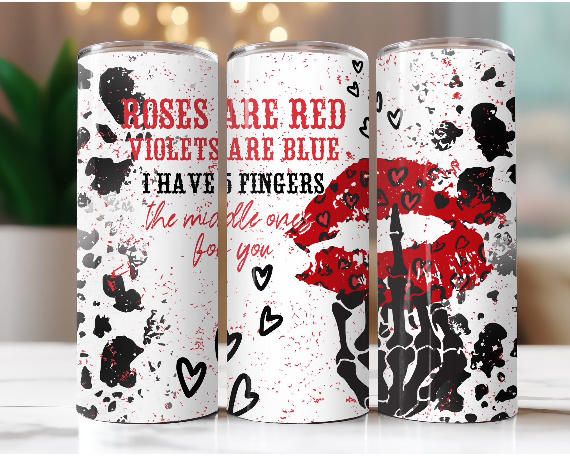 Roses are Red Middle Finger – Twisted Crafters LLC
