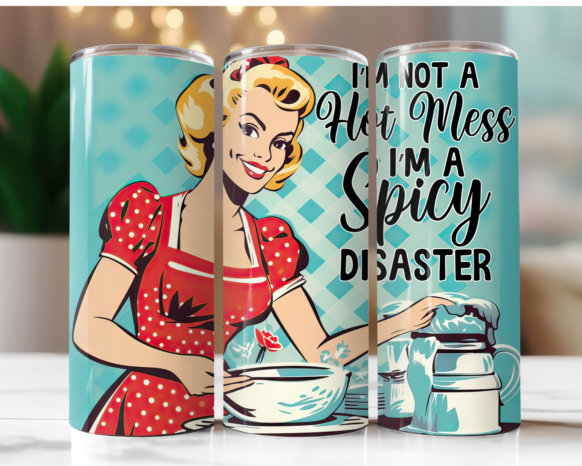 Hot Mess Spicy Disaster – Twisted Crafters LLC
